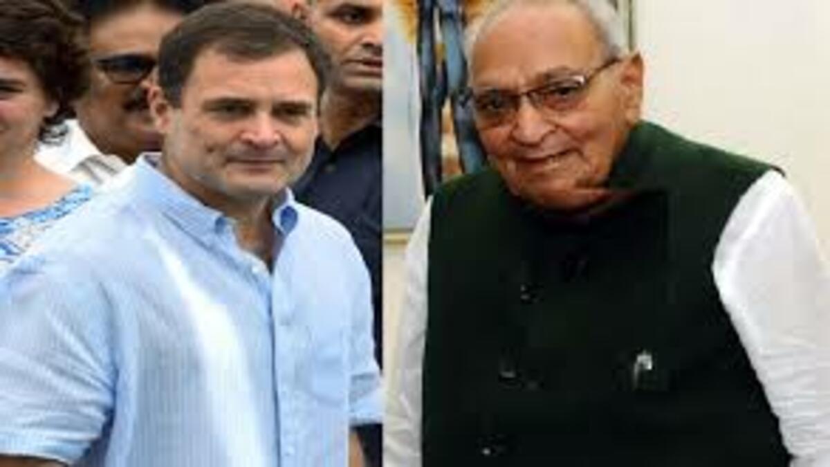 Late Motilal Vora's Son Arun Vora Reacts To Claims Made By Rahul Gandhi ...