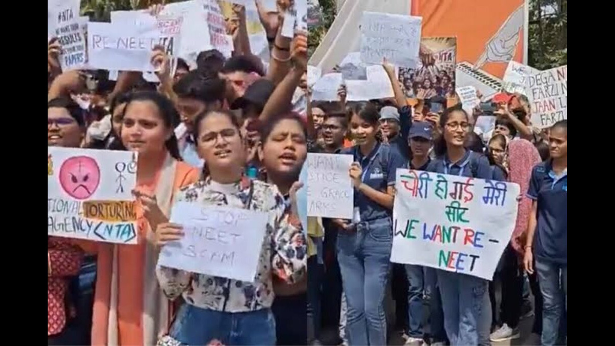 NEET Scam: 4 Arrested And Confessions Made On Alleged Paper Leak ...